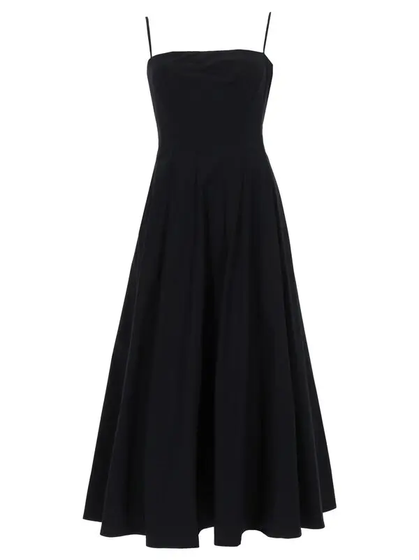 Staud Wylie Midi Dress - Black