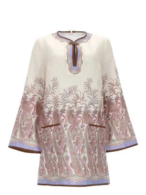 Zimmermann Alchemy Tunic Dress - Multicolour
