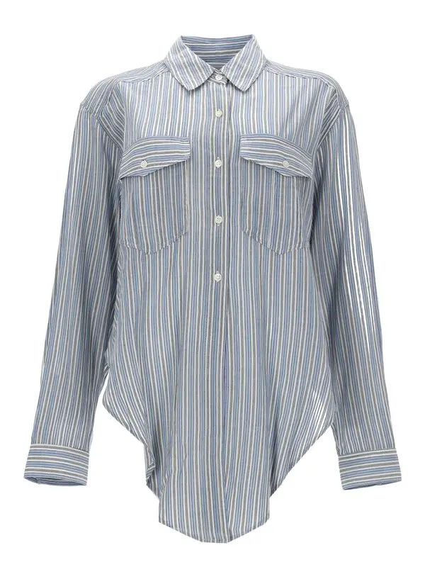 MARANT ETOILE Nath Camicia - Azure