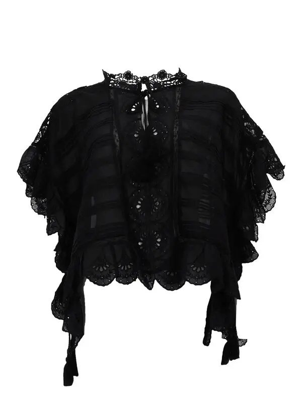 MARANT ETOILE Payton Top - Black