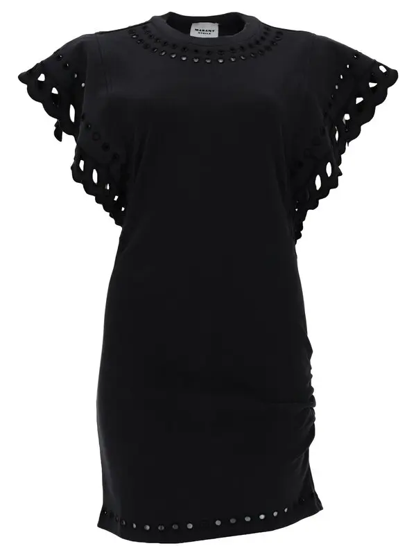 MARANT ETOILE Orlane Dress - Black