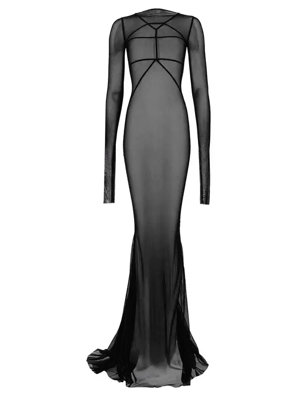 Rick Owens Temple Gown - Black