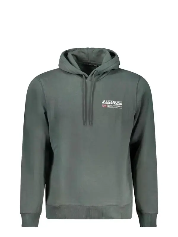 NAPAPIJRI Logo-print Hoodie - Green