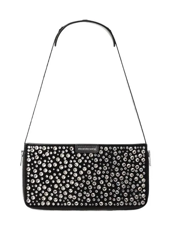 Alexander Wang Siren Crystal Mini Bag - Black
