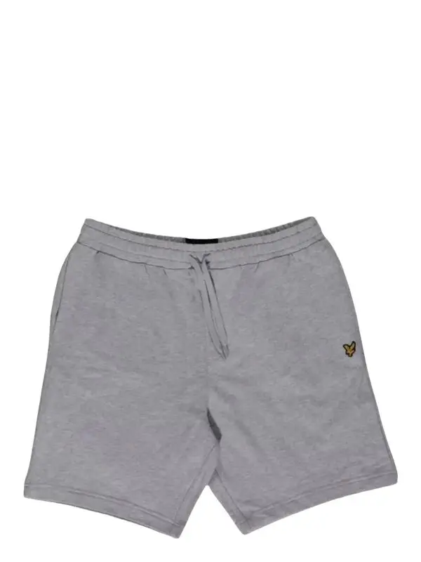 LYLE & SCOTT Drawstring Cotton Shorts - Grey