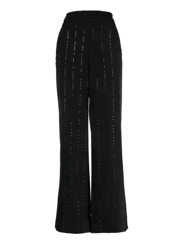 Viktor & Rolf Lucky Star Crystal-embellished Trousers - Black