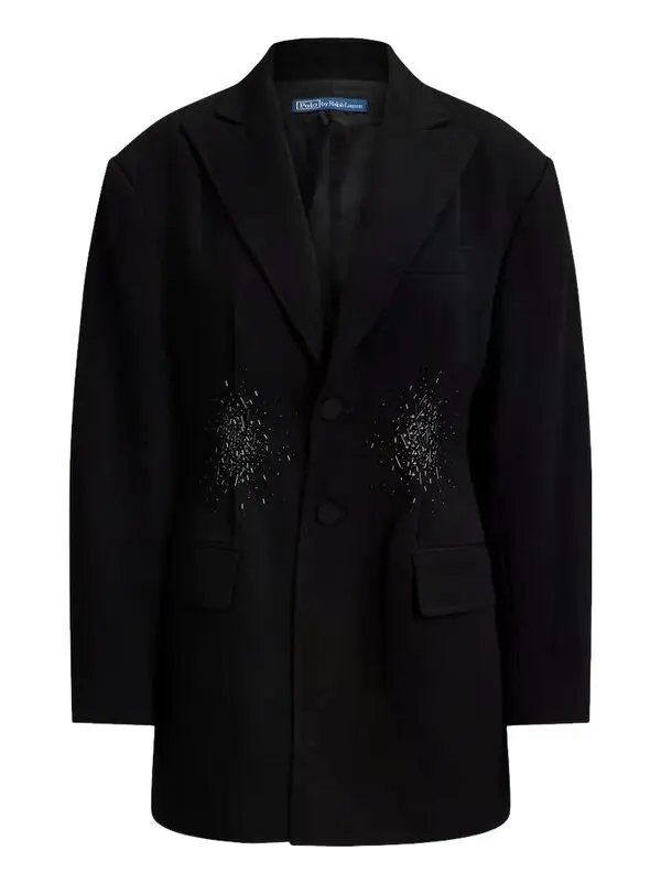 Polo Ralph Lauren Embellished Blazer - Black