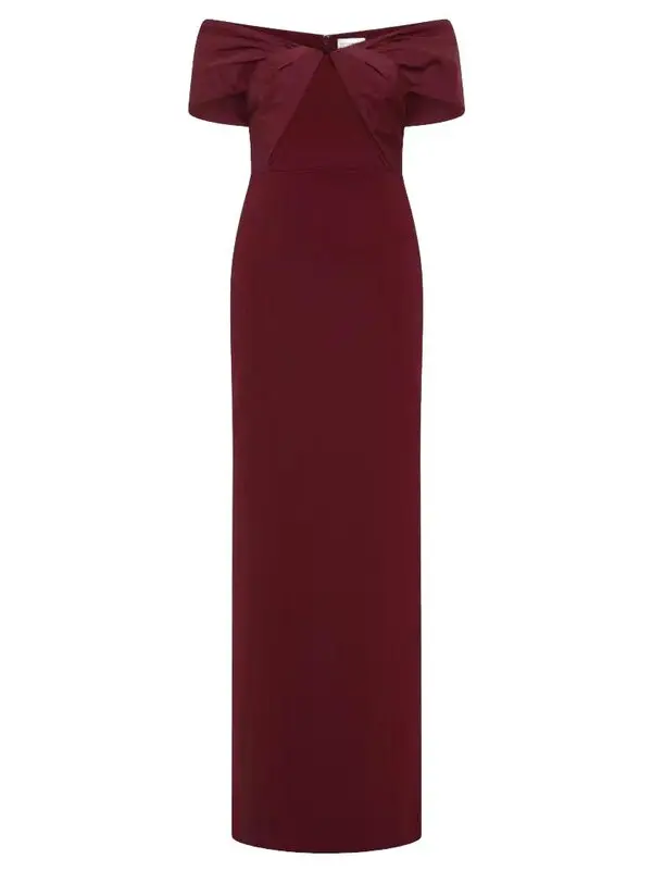 Rebecca Vallance Off-shoulder Cava Dress - Red