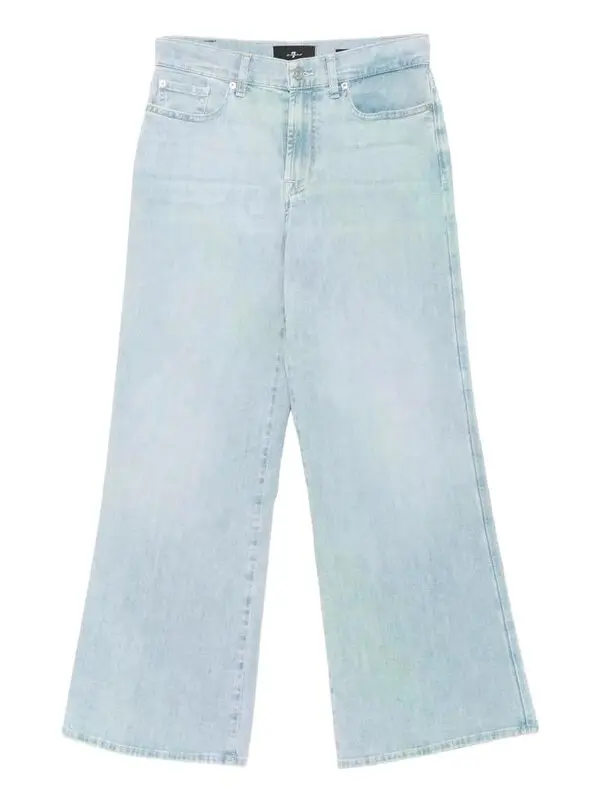 7 For All Mankind Lotta Ankle Jeans - Blue