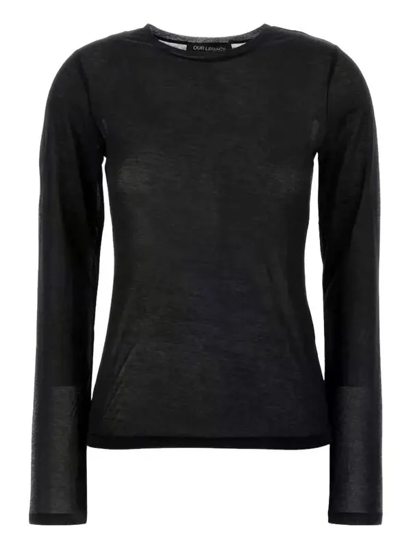 Our Legacy Long-sleeve T-shirt - Black
