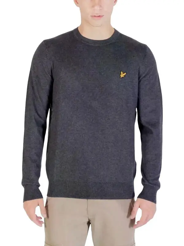 LYLE & SCOTT Logo-patch Sweater - Grey