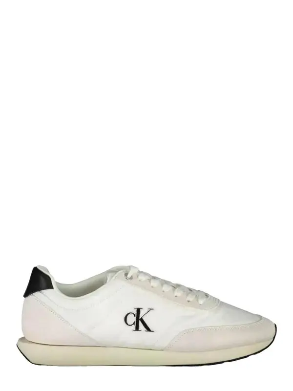 Calvin Klein Retro Runner Logo Sneakers - White