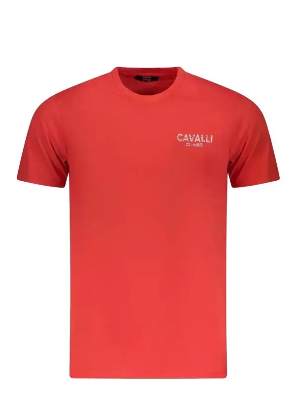 Roberto Cavalli Logo-print T-shirt - Red