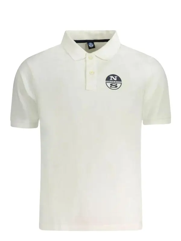 NORTH SAILS Logo-print Polo Shirt - Neutrals