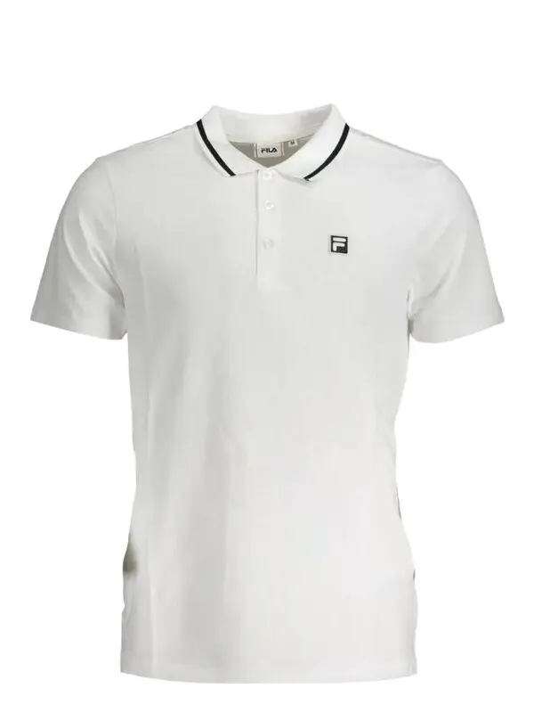 FILA Logo-patch Polo Shirt - White