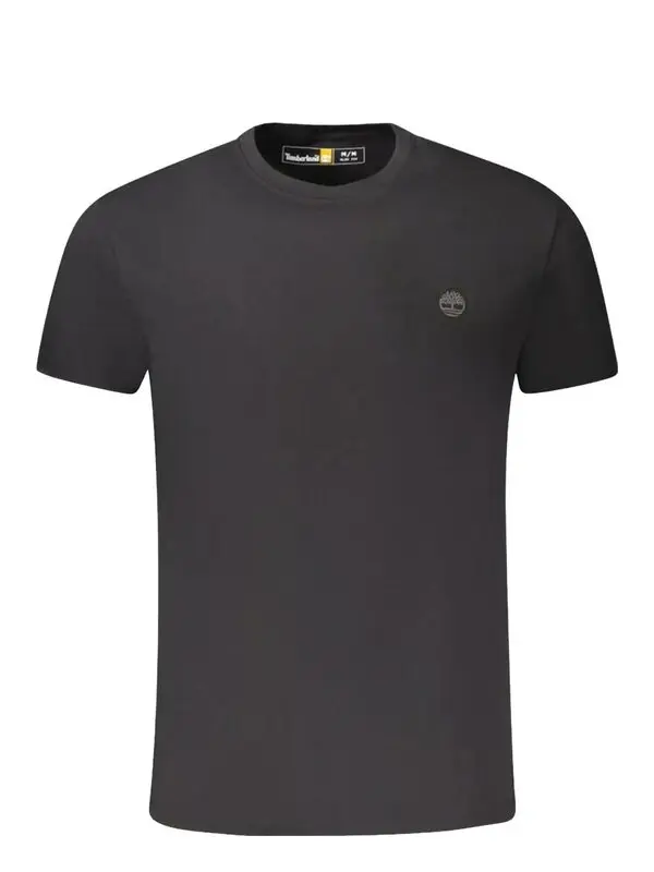 Timberland Logo-detail Crew-neck T-shirt - Black