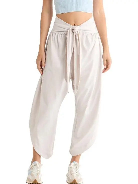 Free People Retreat Yoga Pants - Tofu