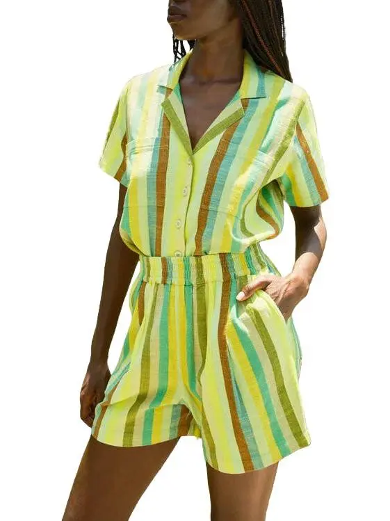 Ace & Jig Bailey Patch Pocket Pull-on Short - Wave