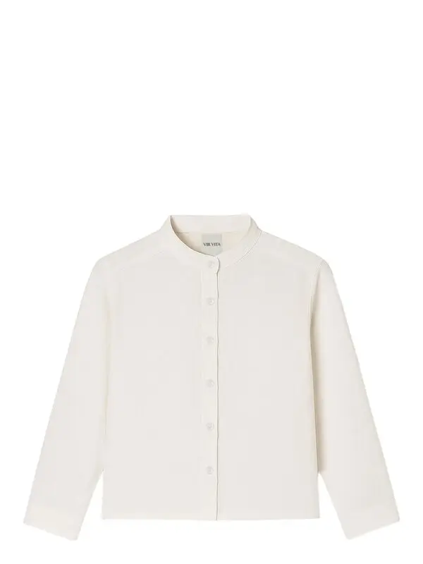 VIR VITA Alma Linen Shirt - White