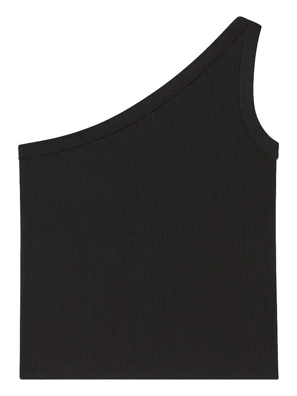 VIR VITA Bahar One Shoulder Top - Black