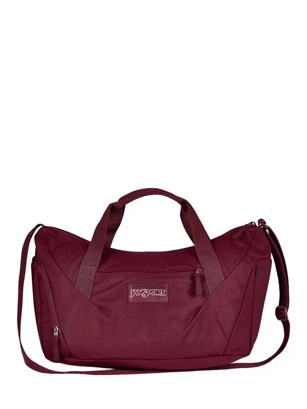 JANSPORT Recharge Medium Gym Bag - Cherry Lacquer