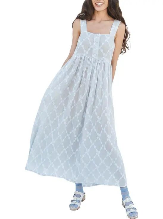 Ace & Jig Gabby Button-up Ankle Length Dress - Sonnet