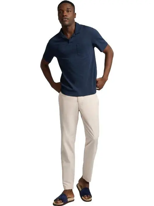 Onia Poplin Traveler Pant - Stone