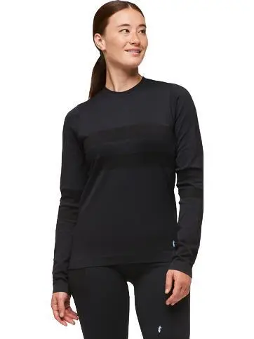 COTOPAXI Debajo Seamless Baselayer Crew - Cotopaxi Black
