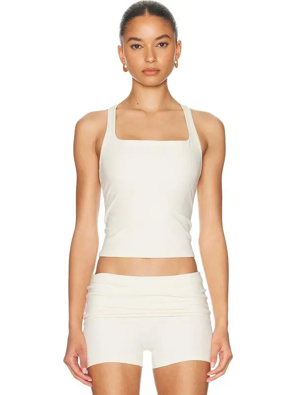 437 The Contour Tank - Cream