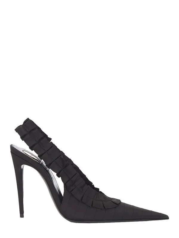 Saint Laurent Madeleine Slingback Pumps - Nero