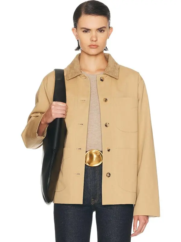 Khaite Wyatt Jacket - Wheat