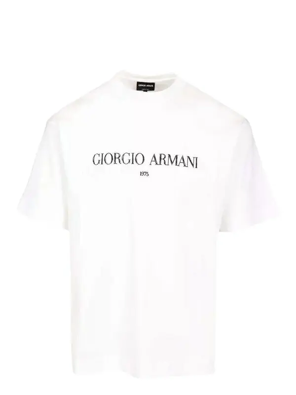 Giorgio Armani Logo-print T-shirt - White
