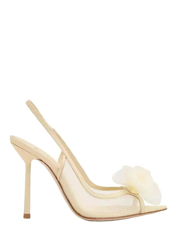 LE SILLA Rose Slingback Sandals - Neutrals
