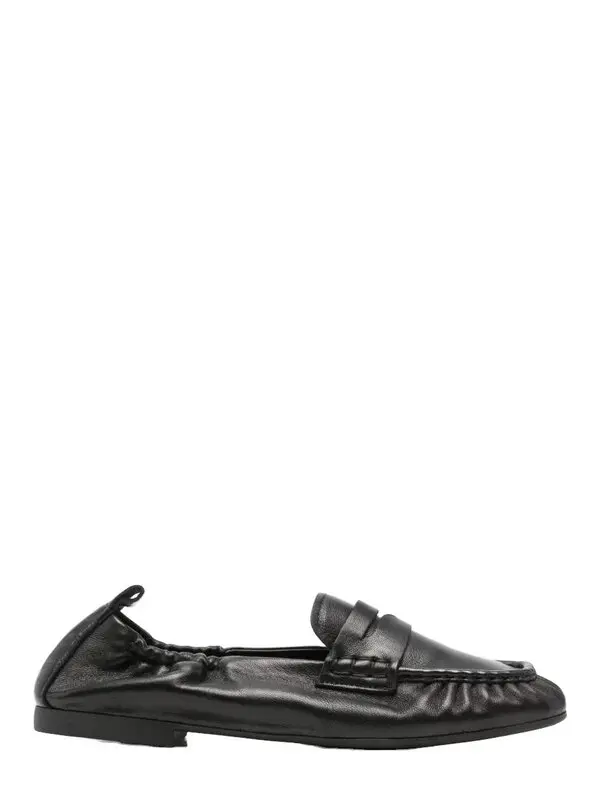 SUMMERY COPENHAGEN Lea Elasticated Loafers - Black