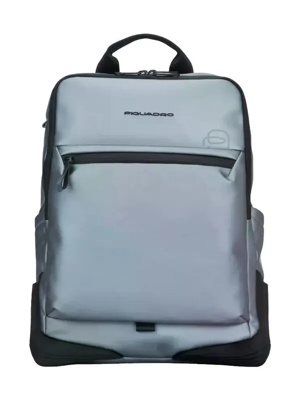 PIQUADRO Logo-detail Backpack - Grey