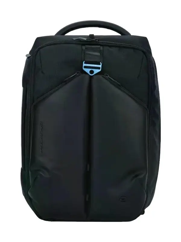 PIQUADRO Logo-detail Backpack - Black