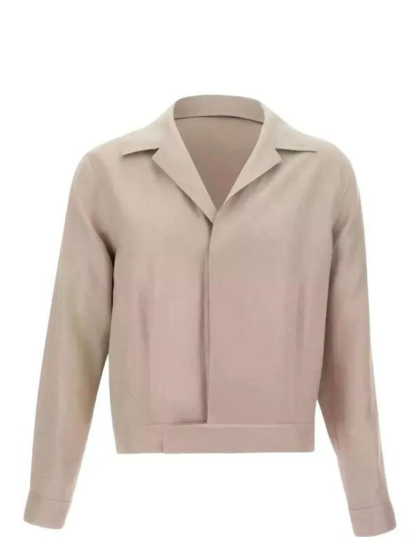 Tagliatore Sainz Linen Jacket - Neutrals