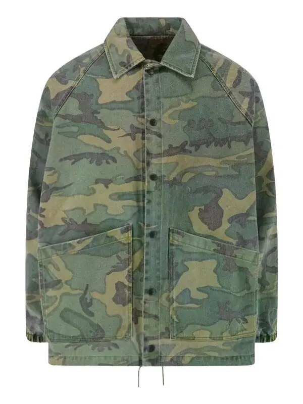 Needles Reversible Camouflage-pattern Jacket - Green