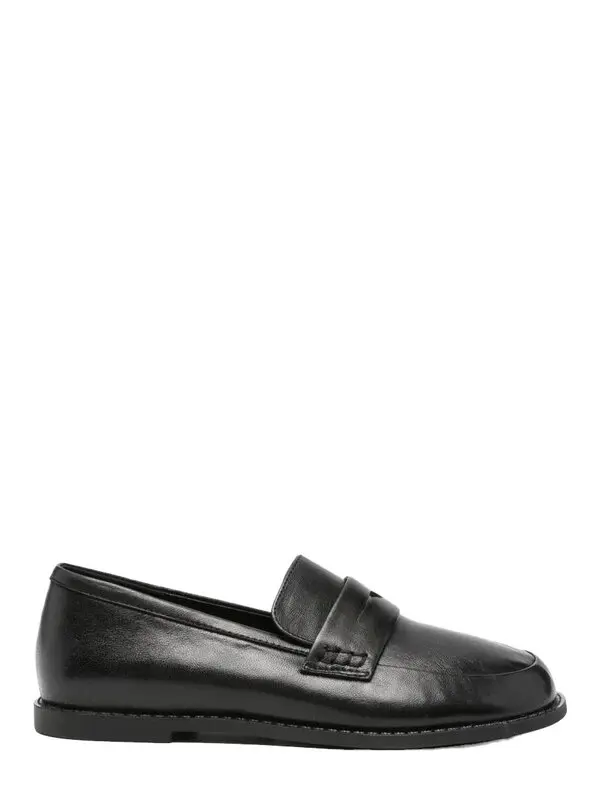 SERGIO MORETTI FIRENZE Penny Loafers - Black