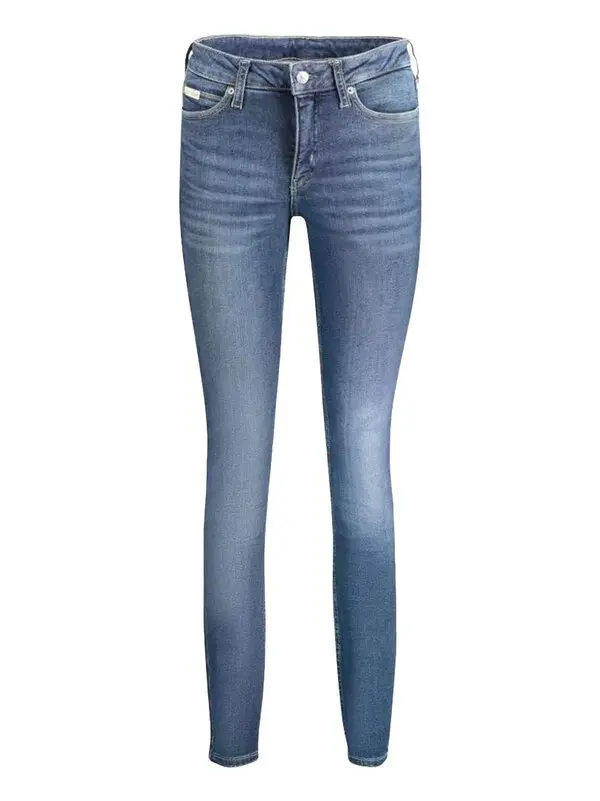Calvin Klein Faded Skinny Jeans - Blue