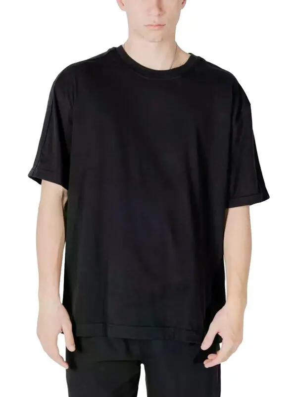 Calvin Klein Logo-tape T-shirt - Black