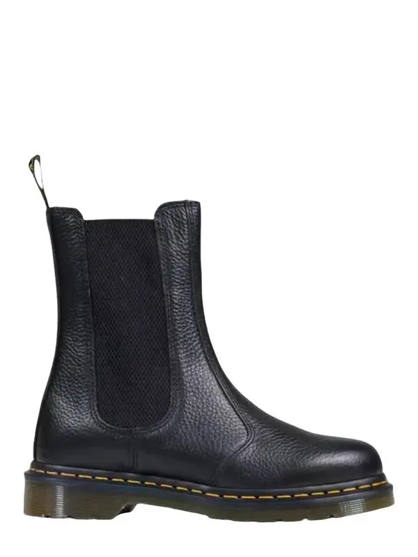 Dr. Martens Pebbled-leather Ankle Boots - Black