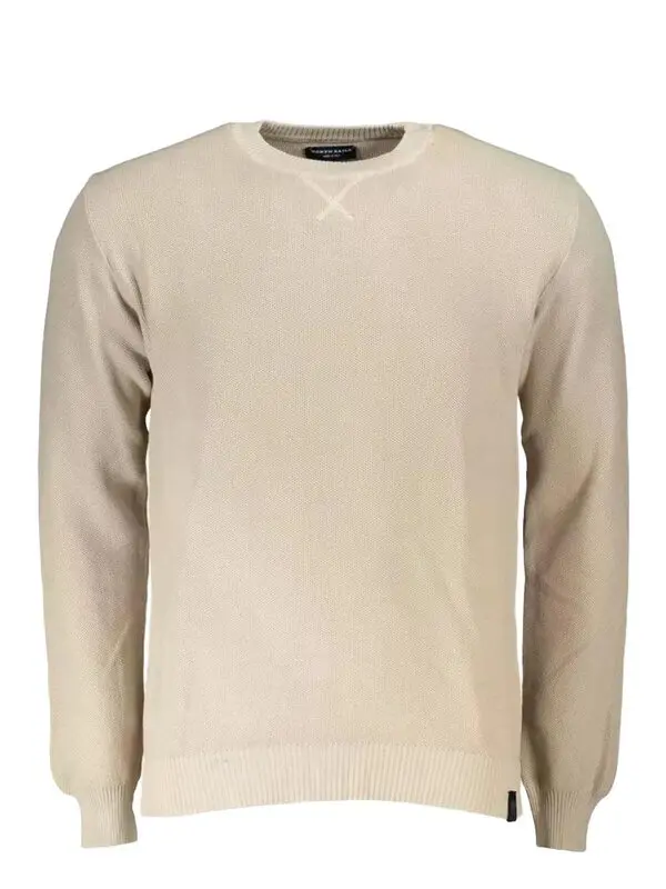 NORTH SAILS Waffle-knit Crew-neck Sweater - Neutrals