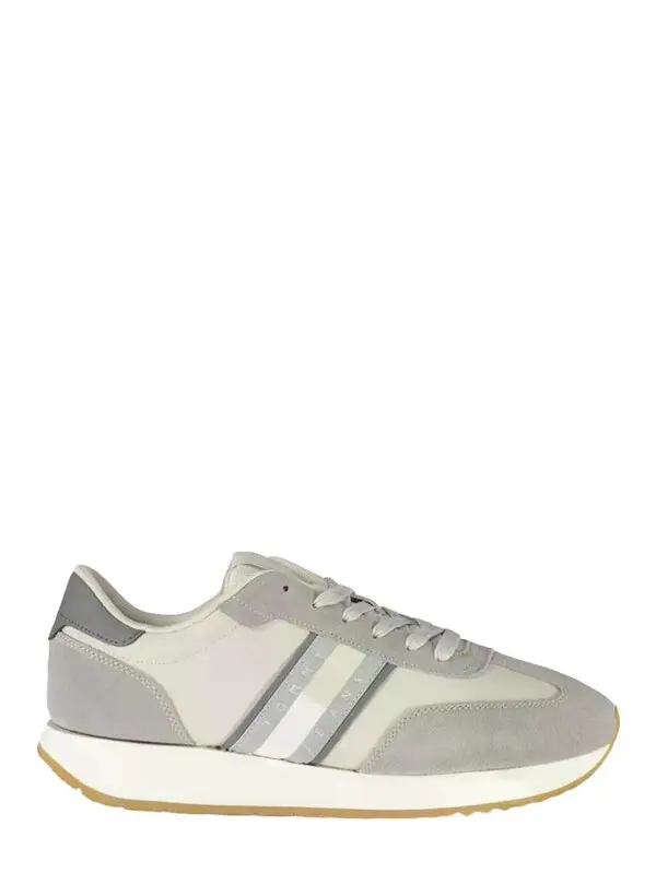 Tommy Hilfiger Panelled Low-top Sneakers - Grey