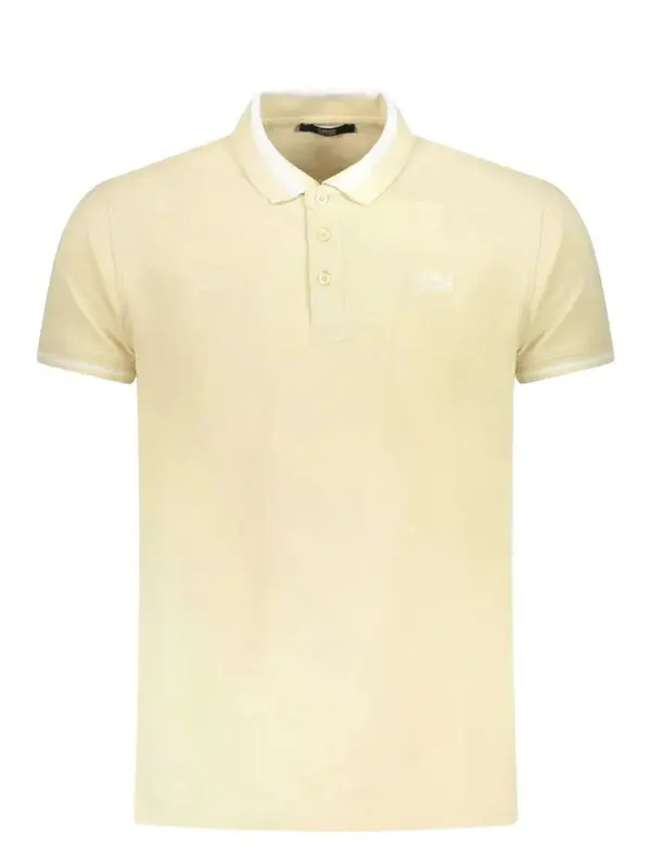 Roberto Cavalli Logo-detail Tipped Polo Shirt - Neutrals