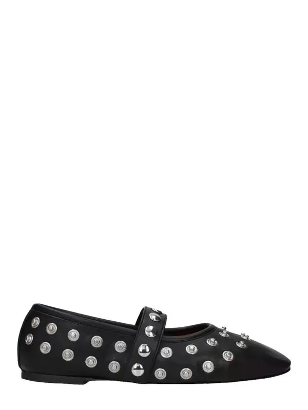 Stella McCartney Studded Mary Jane Ballet Flats - Black