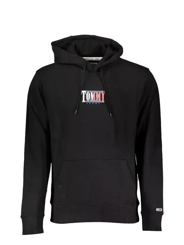 Tommy Hilfiger Chest Logo Hoodie - Black