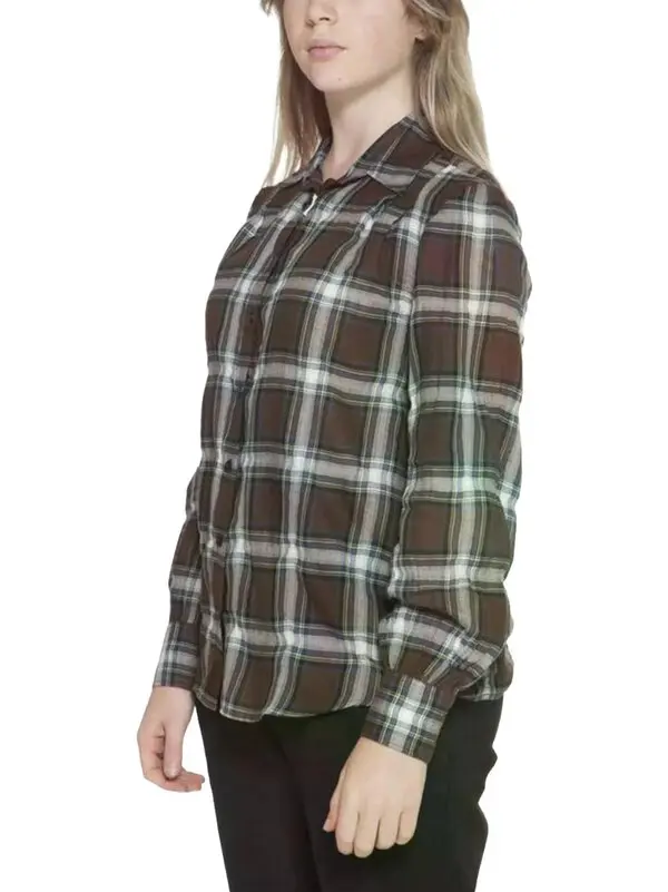 Gant Plaid Pattern Shirt - Brown
