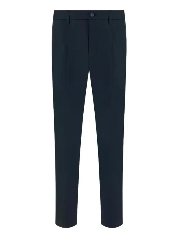 Boggi Milano Drawstring-waist Trousers - Blue