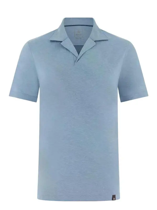 Boggi Milano Piping-detail Polo T-shirt - Blue